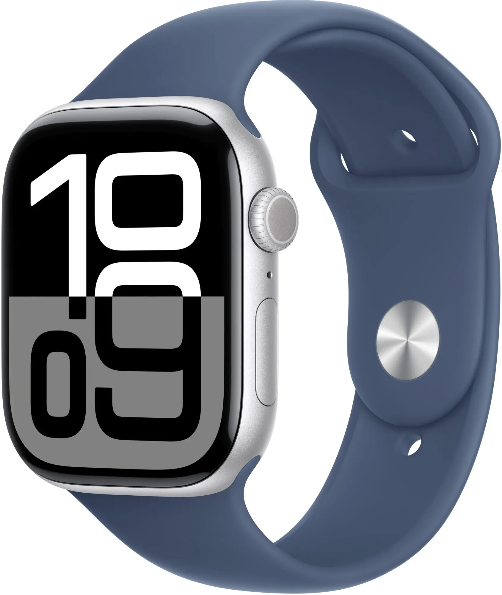 Apple Watch Series 10 GPS Cellular 42mm z aluminium srebrny pasek sportowy denim S M Smartwatch cena i opinie OleOle
