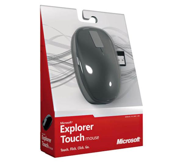 Microsoft Explorer Touch Mouse Windows Mac USB Port (czarny), Myszka komputerowa - cena i opinie ...