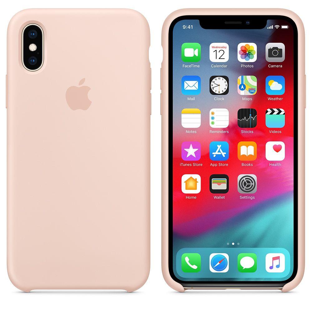 Apple Silicone Case iPhone Xs MTF82ZM A piaskowy ro Etui dedykowane cena i opinie OleOle