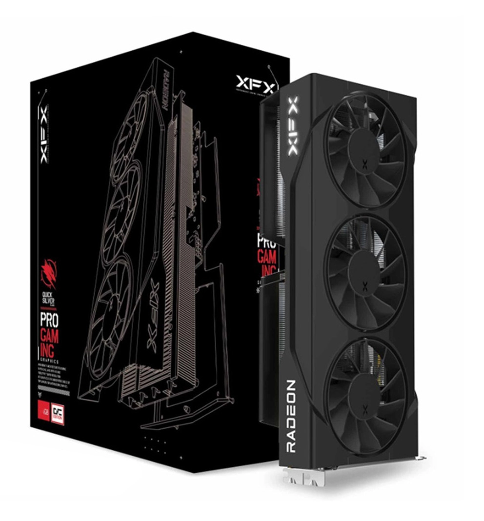 XFX Swift Radeon RX 9060 XT OC Triple Fan Gaming Edition 16GB GDDR6 ...