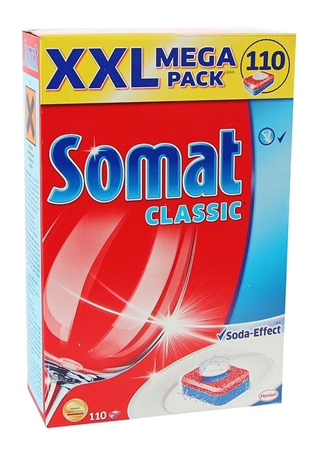 Somat tabletki Classic Mega Pack 110 szt., Tabletki do zmywarki - cena ...