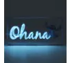 Paladone Disney Lilo & Stich Ohana LED Neon Light, Lampka - cena i ...