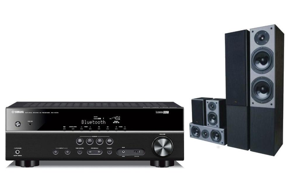 Zestaw kina Yamaha RX-V379 (czarny), Falcon HT300 (czarny) - Opinie ...