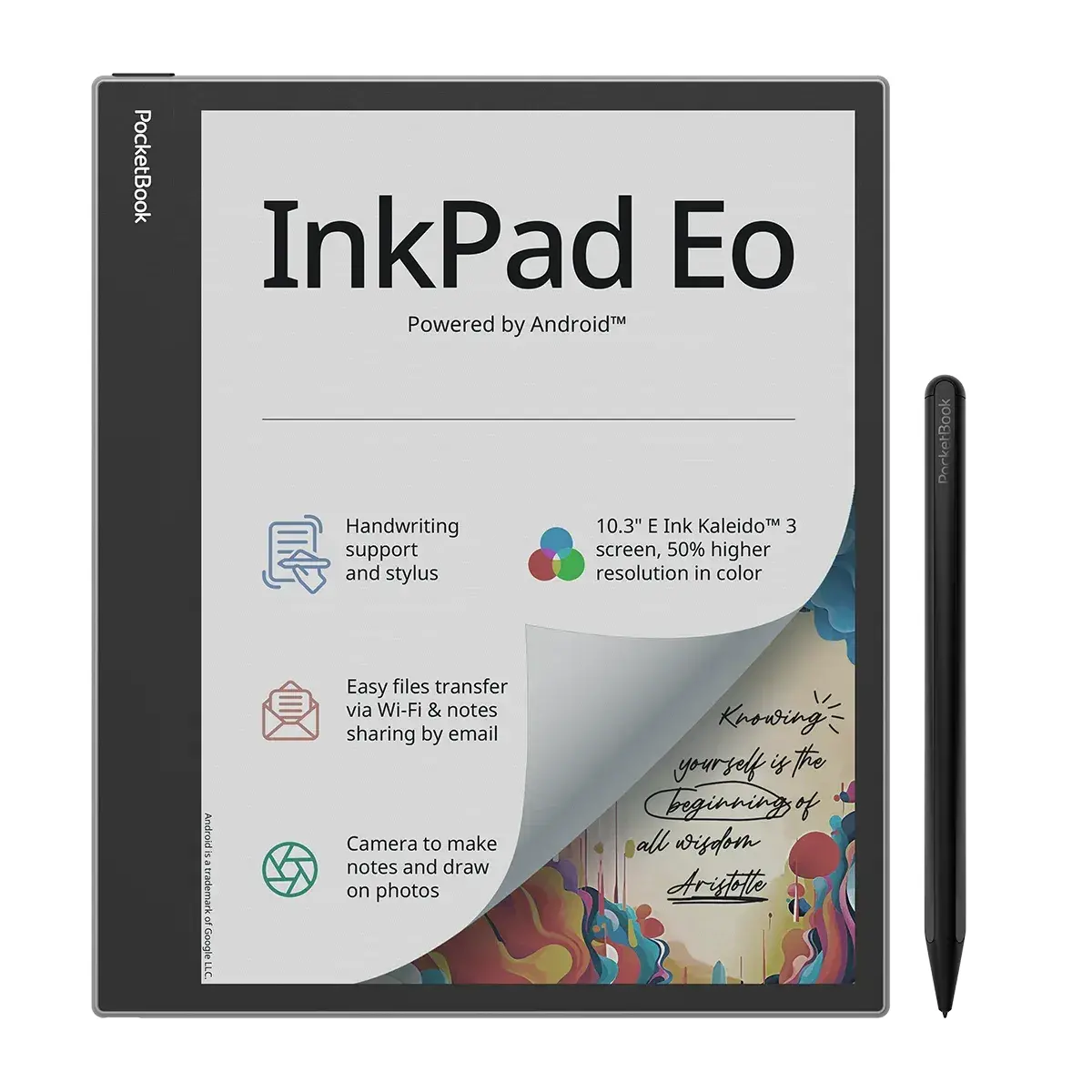 Pocketbook Inkpad Eo 10,3" 64GB WiFi Bluetooth Szary, Czytnik E-booków - cena i opinie - OleOle!