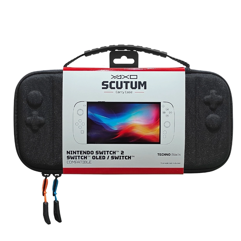 Nintendo Switch 2 Joy-Con Czarny + Mario Kart World + Etui Yaxo Scutum Techno + Szkło Trust GXT ...