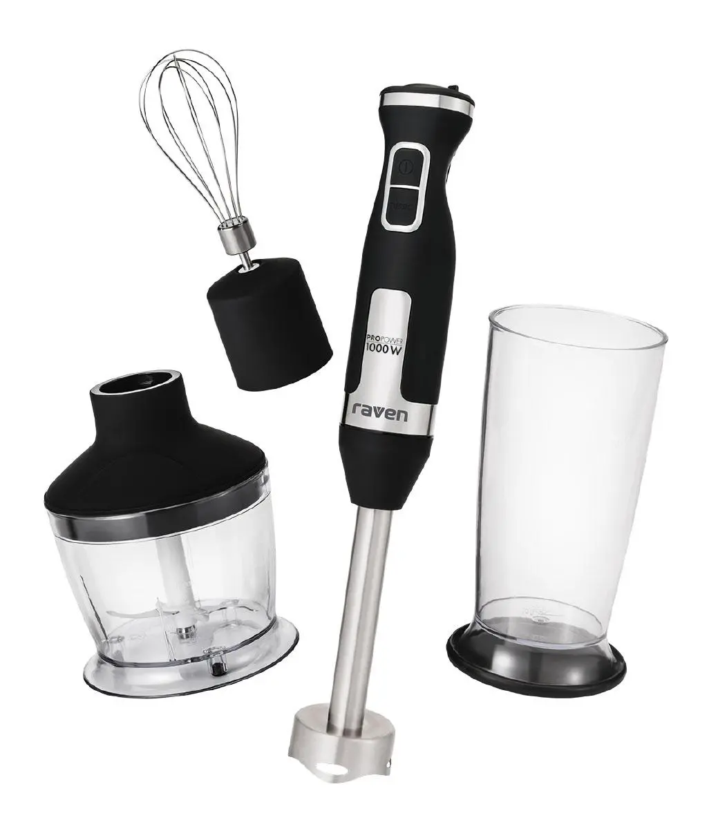 Raven EBR005X 1000W 4w1 Rozdrabniacz Końcówka do ubijania, Blender ...