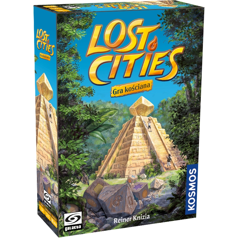 Lost Cities: Gra Kościana, Gra planszowa - cena i opinie - OleOle!